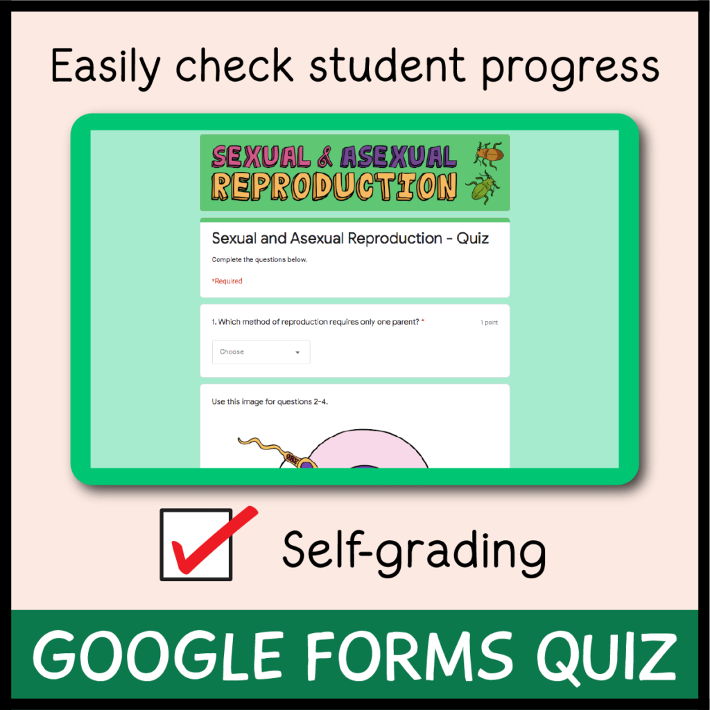 Sexual and Asexual Reproduction Google Slides - Emmatheteachie