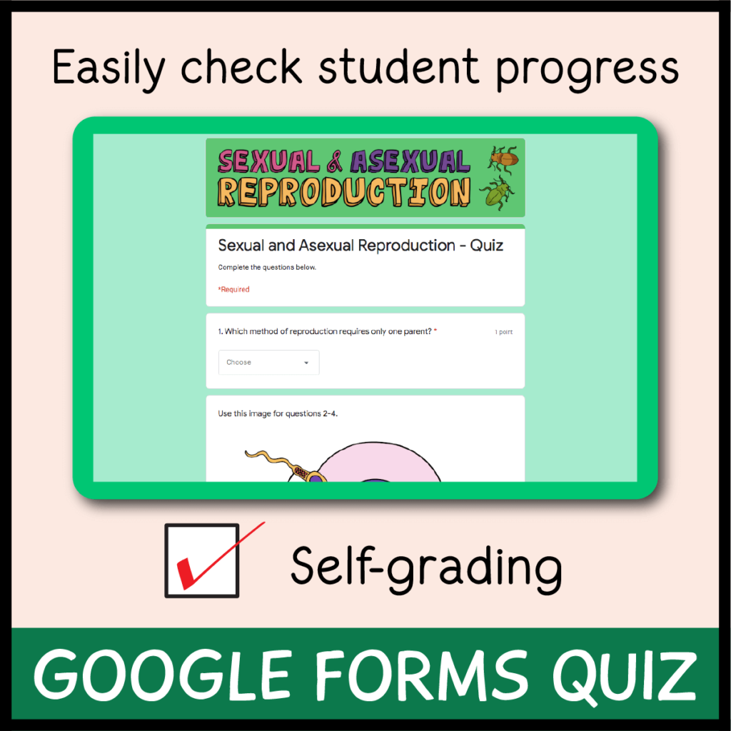 Sexual and Asexual Reproduction Bundle - Emmatheteachie