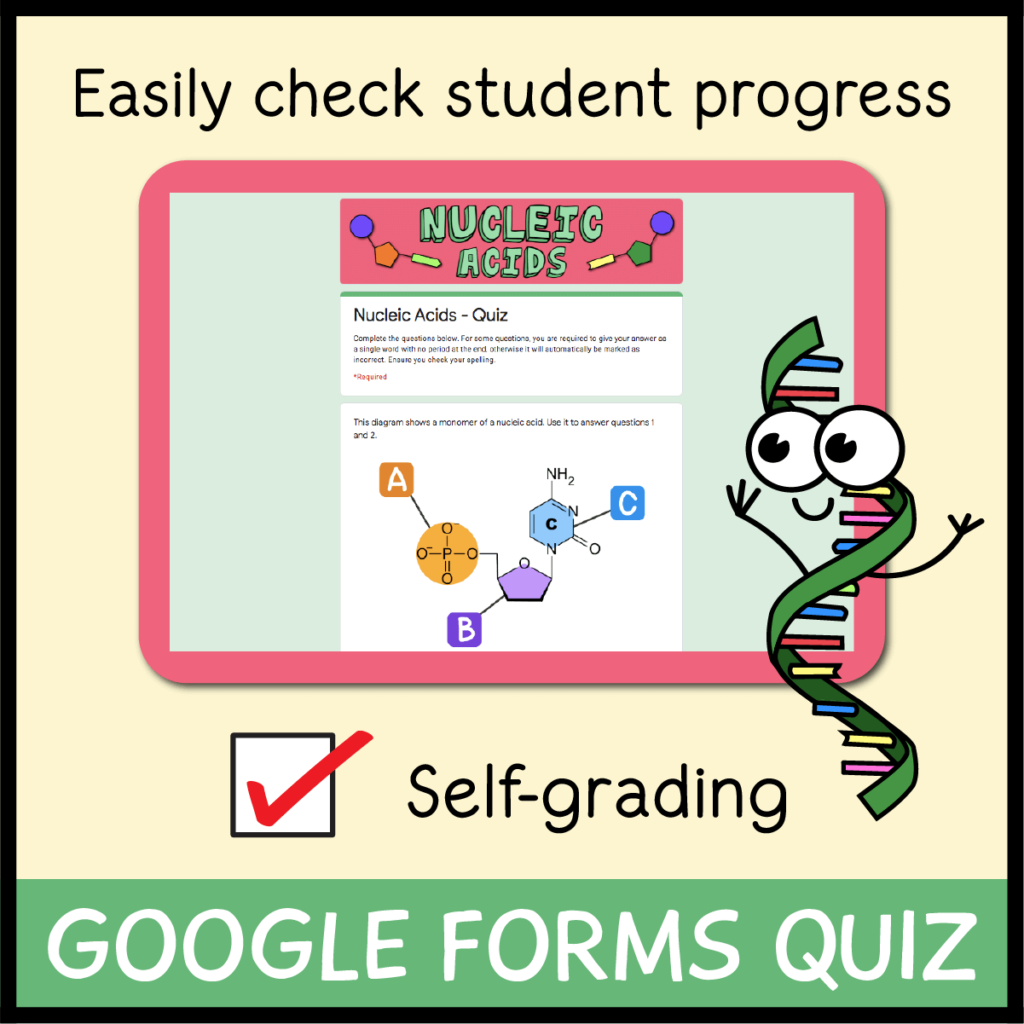 Nucleic Acids Google Slides - Emmatheteachie