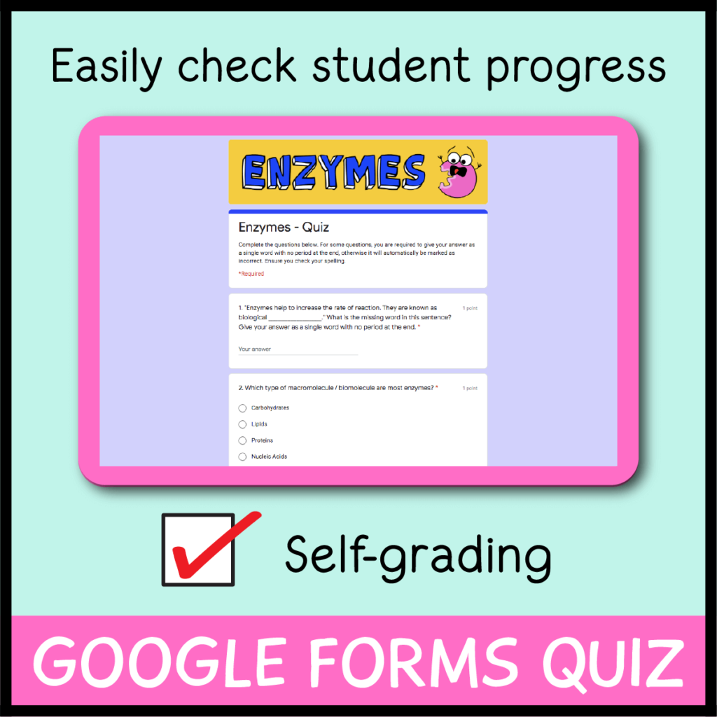 Enzymes Google Slides - Emmatheteachie