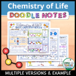 Whole Year of Biology Doodle Notes Bundle - Emmatheteachie