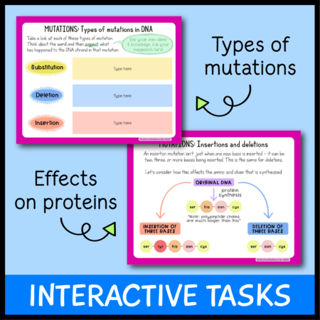 Mutations Google Slides - Emmatheteachie