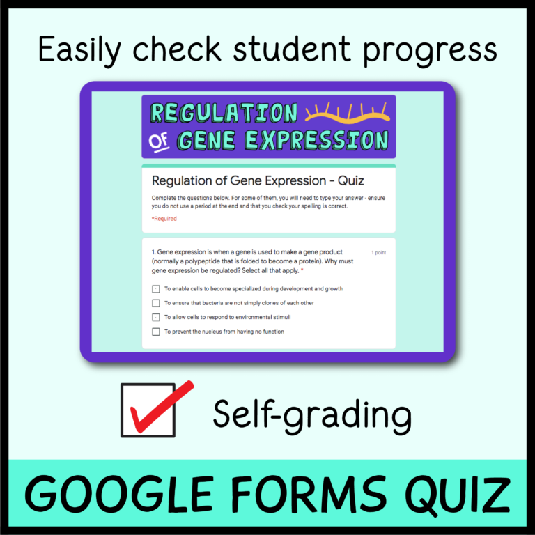 Regulation of Gene Expression Google Slides - Emmatheteachie