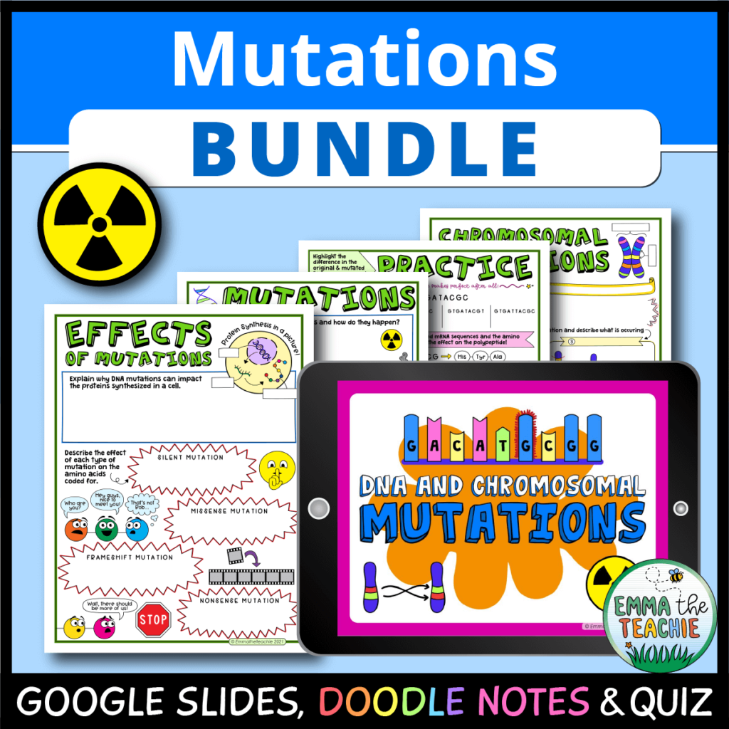 Fun and Effective Mutations Activities for High School Biology ...