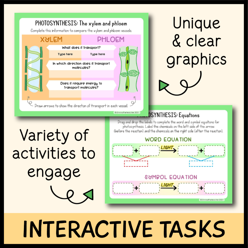 Photosynthesis Google Slides - Emmatheteachie