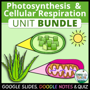 Photosynthesis and Respiration Big Unit Bundle - Emmatheteachie