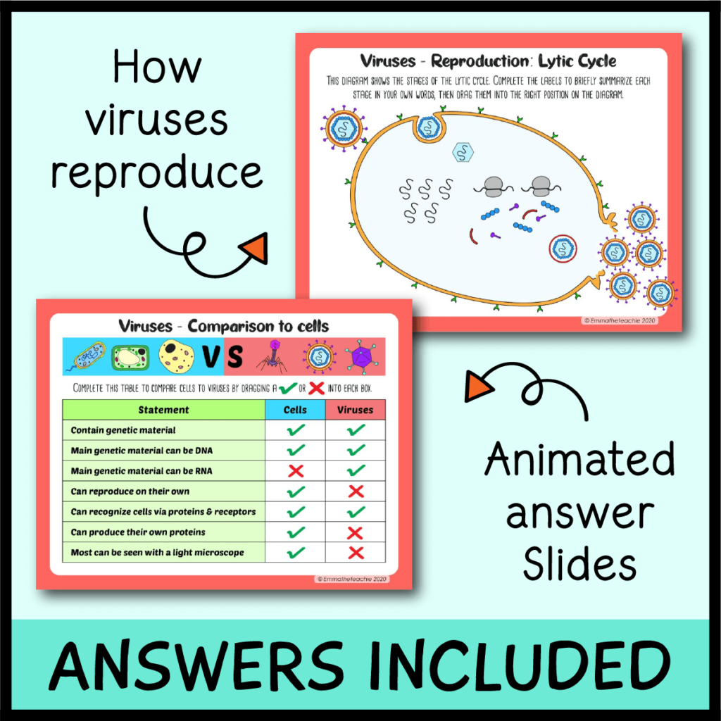 Viruses Google Slides - Emmatheteachie Resources