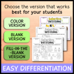 Selective Breeding Doodle Notes Emmatheteachie