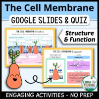 Cell Membrane Google Slides - Emmatheteachie Resources
