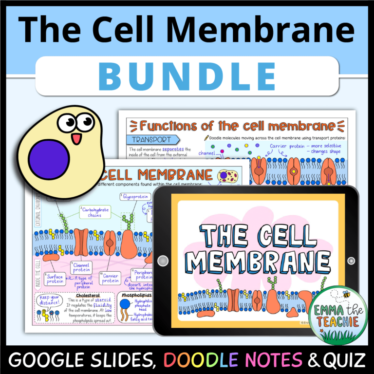 Cell Membrane Google Slides - Emmatheteachie Resources