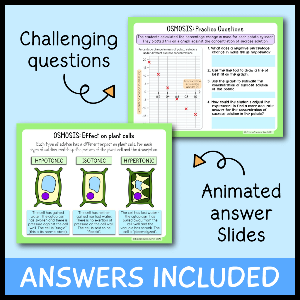Osmosis Google Slides - Emmatheteachie Resources
