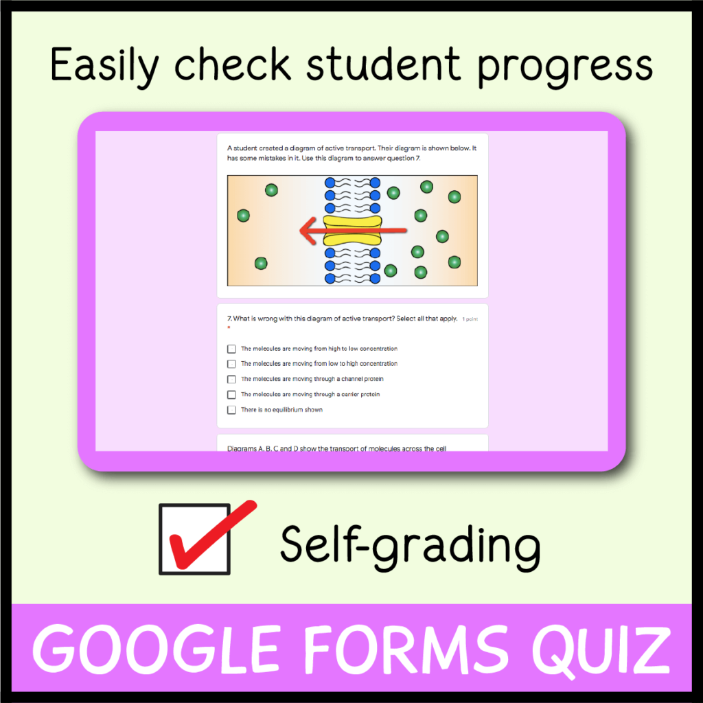 Active Transport Google Slides - Emmatheteachie Resources