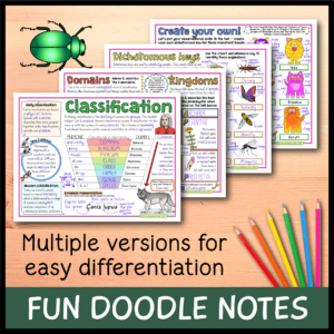 Classification and Dichotomous Keys - Lesson Bundle