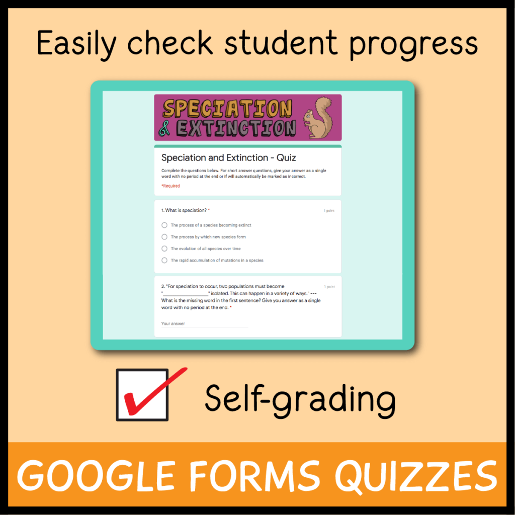Evolution and Classification Unit Bundle - Google Slides Activities