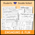 Evolution and Classification Unit Bundle Doodle Notes - Emmatheteachie