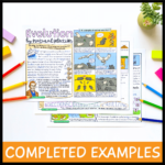 Evolution and Classification Unit Bundle Doodle Notes - Emmatheteachie