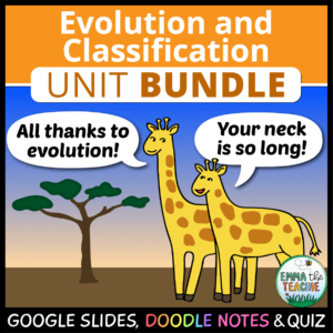 Evolution and Classification Big Unit Bundle - Emmatheteachie