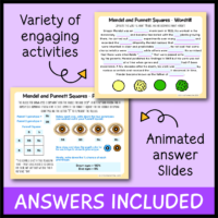 Mendel and Punnett Squares Google Slides - Emmatheteachie
