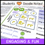 Mendel and Punnett Squares Doodle Notes - Emmatheteachie