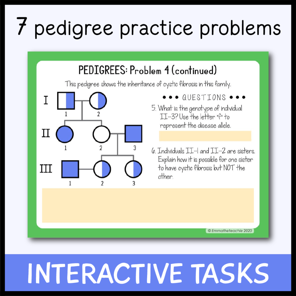 Pedigrees Google Slides - Emmatheteachie