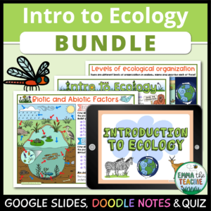 Introduction to Ecology Bundle - Emmatheteachie