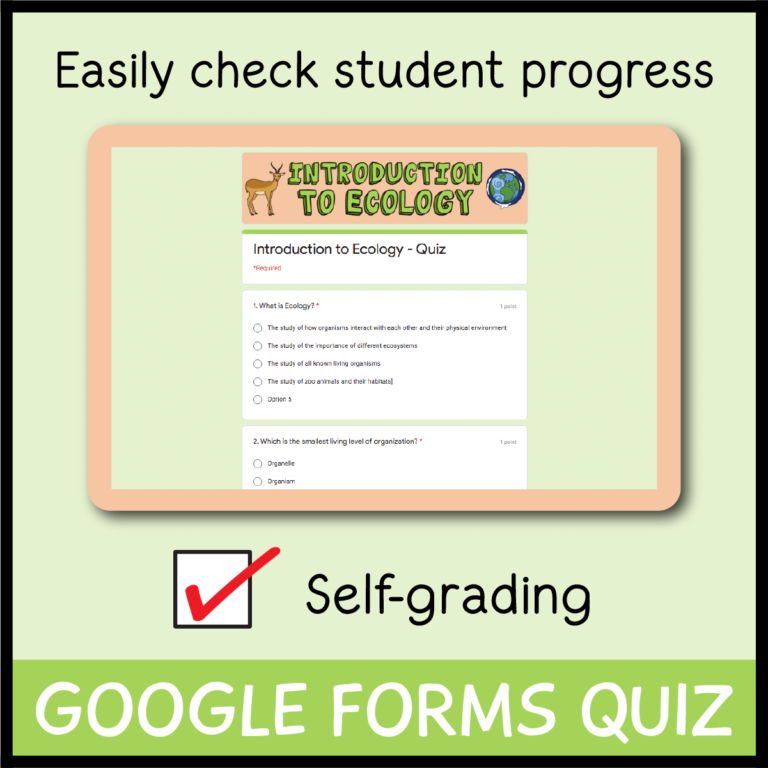 Introduction to Ecology Bundle - Emmatheteachie