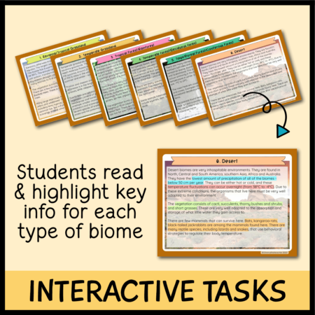 Ecosystems and Biomes Google Slides - Emmatheteachie