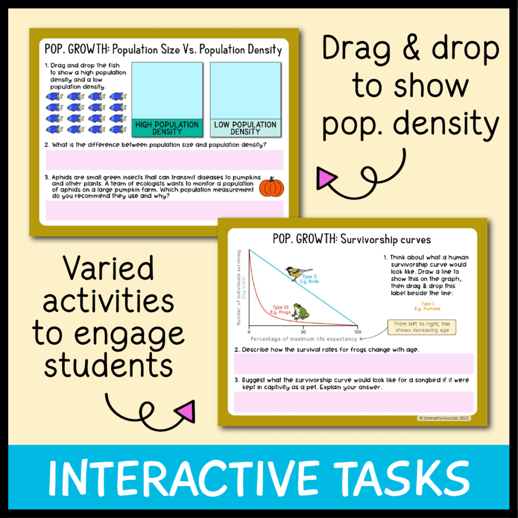 Population Growth Google Slides - Emmatheteachie