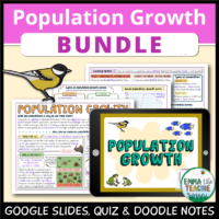 Population Growth Bundle - Emmatheteachie