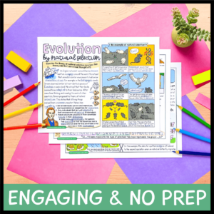 Whole Year of Biology Doodle Notes Bundle - Emmatheteachie