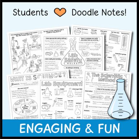 Intro to Science Unit Bundle Doodle Notes - Emmatheteachie