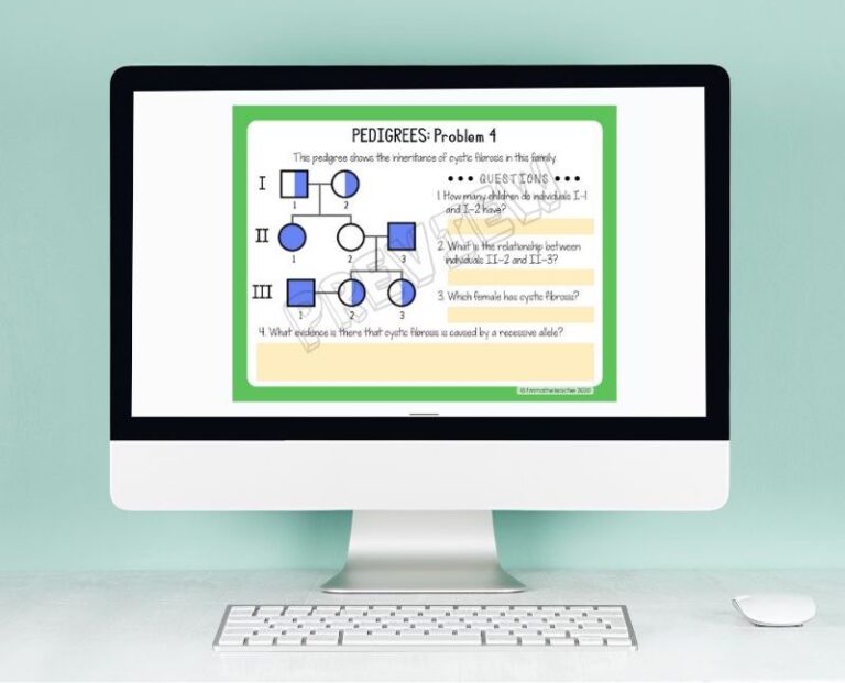 How to Teach Pedigree Charts - Lesson Activities - Emmatheteachie Blog
