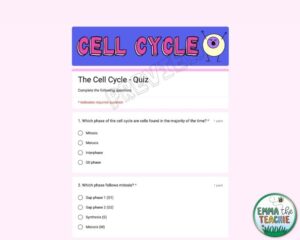I’ve Planned Your Cell Cycle Lesson For You! [Free Resources ...