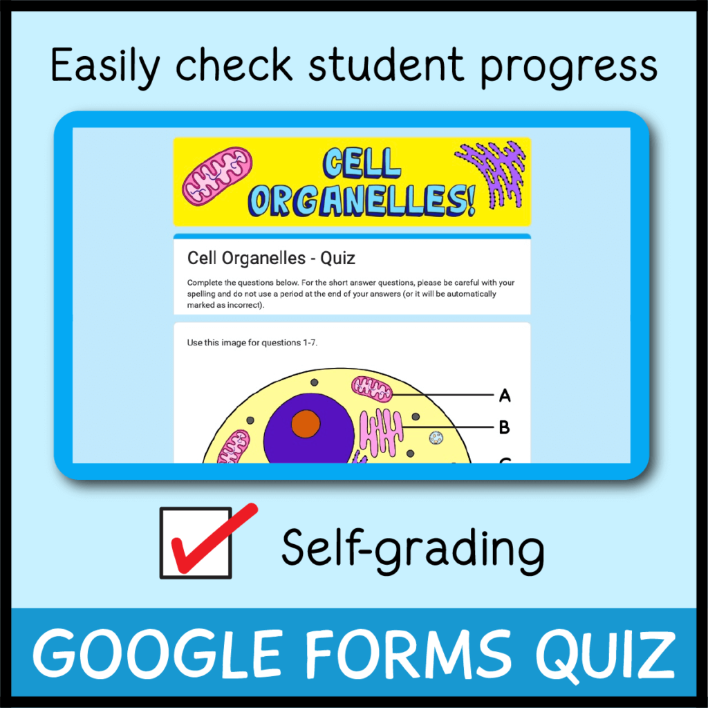 Cell Organelles Google Slides - Emmatheteachie Resources