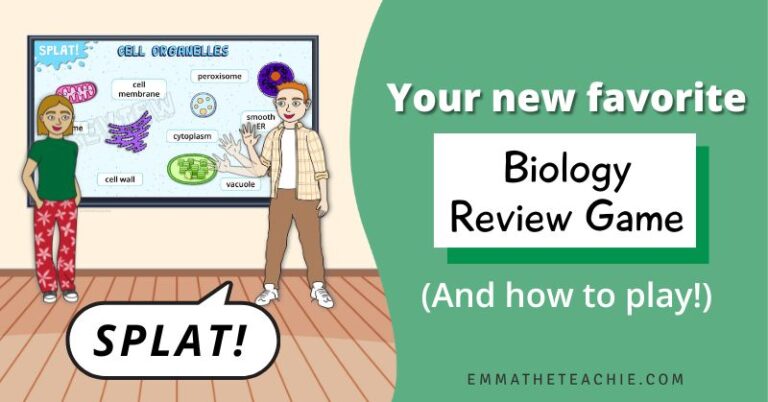 Your New Favorite Biology Review Game (And How To Play!) - Emmatheteachie
