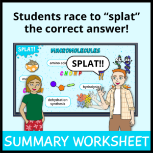 Macromolecules SPLAT Review - Emmatheteachie