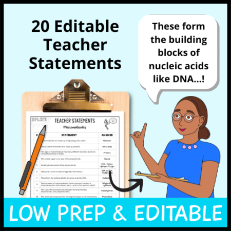 Macromolecules SPLAT Review - Emmatheteachie