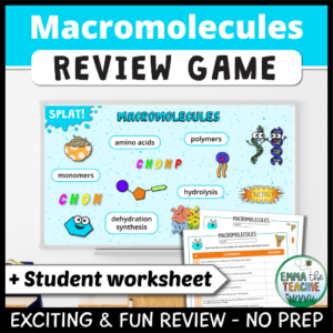 Macromolecules SPLAT Review - Emmatheteachie