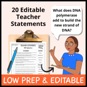 DNA Replication SPLAT Review - Emmatheteachie