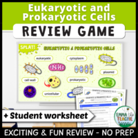 Eukaryotic and Prokaryotic Cells Doodle Notes - Emmatheteachie