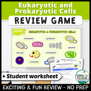 Eukaryotic and Prokaryotic Cells Google Slides - Emmatheteachie