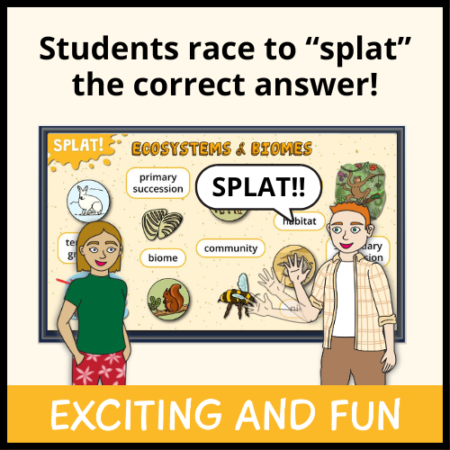 Ecosystems and Biomes SPLAT Review - Emmatheteachie